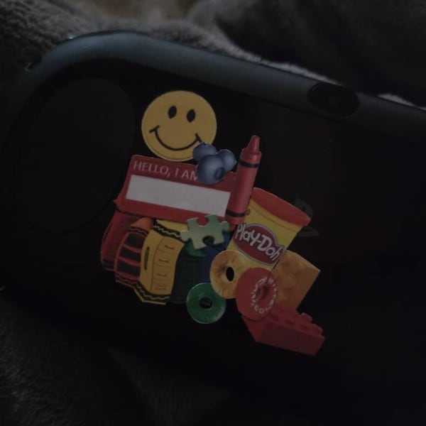 Kidcore Playroom Deco Sticker Sheet | Matte Vinyl Sticker | Cute ...