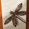 Dragonfly Pin - Copper Dragonfly Pin - Dragon Fly Jewelry - Copper ...