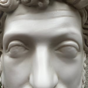 Bust of Athena. Height: 17.72in. Marble Finish. Made in Europe - Etsy