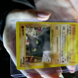 Custom Pokemon Card, Pokemon Gift, Pokmeon Card, Pokemon TCG, Pokemon ...