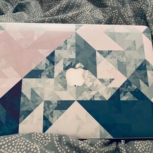 Ocean Laptop Skin Decal Cover Sea Wave Notebook Vinyl Decal - Etsy