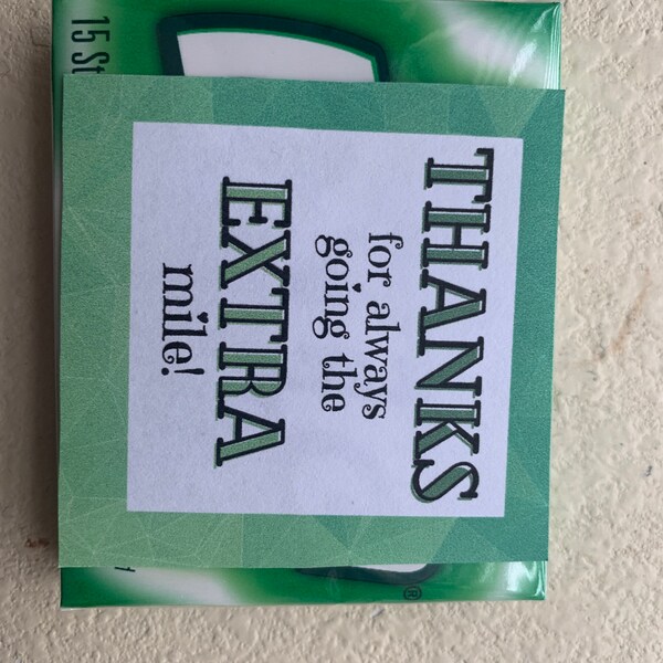 Thank You Gift Tags, Appreciation Treat Tags, Staff Appreciation Gift ...