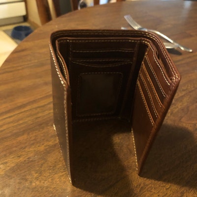 AG Wallets Personalized Mens Handmade Vintage Distressed Leather ...