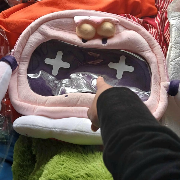 Splatoon Plush Bag - Splatoon Style Plush | Splatoon 3 DLC Inkling ...