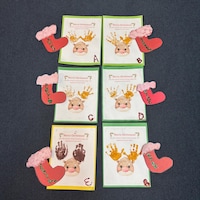 2025 Handprint Calendar | Handprint Art Craft | Kids Keepsake Gift ...