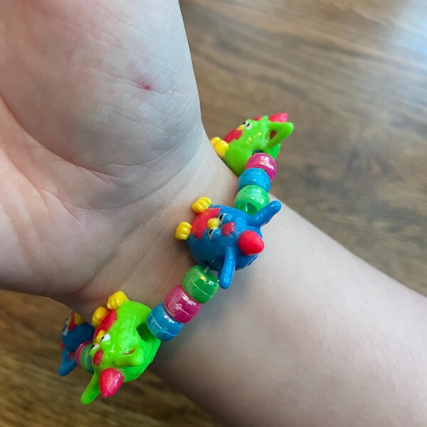 Plastic Bone Kandi Beads | Packs of 5, 10, 20, or 30 Beads. 3D Printed Music Festival + Rave ...