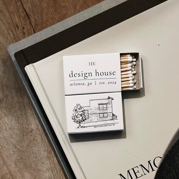 Custom Matchboxes / Custom Matchbook Art / Party Favors / Custom ...