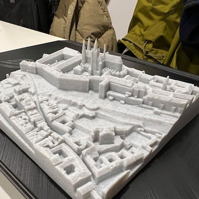 3D Chicago, World Map, 3D USA, 3d Print Stl File, Chicago Skyline ...
