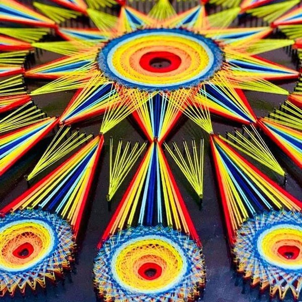 Design String Art, Wall Art, Spiritual Wall Decor, Wall Hanging ...