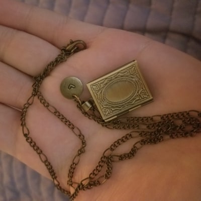 Best Christmas Gift Miniature Book Locket Necklace, Miniature Book ...
