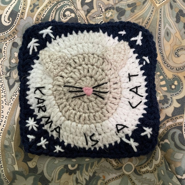 Victorian Wheel Granny Square Pattern - Etsy