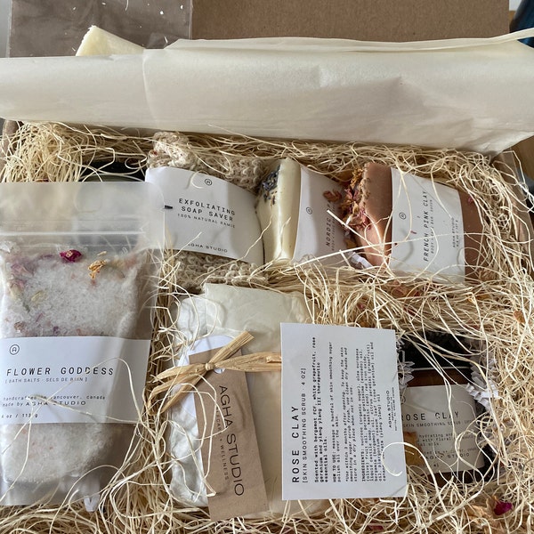 Ultimate Self Care Gift Set | Luxury Spa Gift Box, Natural Bath & Body ...