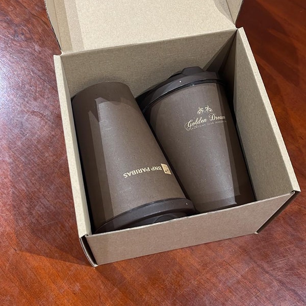 4x Made of Coffee Grounds | Bio Cups | Sugarcane Based Biomaterials ...