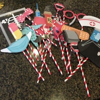 Doctor Party Printable Photo Booth Props Nurse Photo Booth Props ...