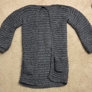 Easy Crochet Pullover Weekend Snuggle Sweater Cosy Slouchy | Etsy