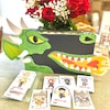 Dragon Printable Box Kit | DIY Valentine Box Decor Kit for Valentine's ...
