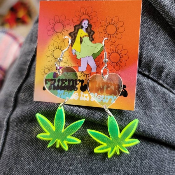 MONOCRHOME VORTEX 1960S Inspired Earrings - Etsy