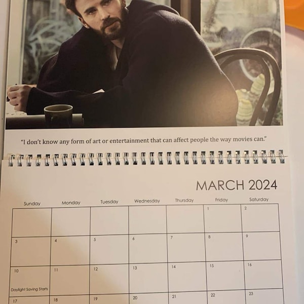 Keanu Reeves 2026 Wall Calendar With His Quotes and Signature - Etsy