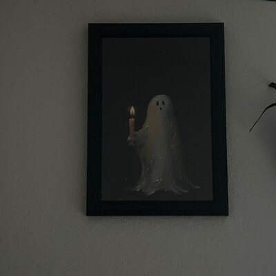 Two Ghosts in the Window Vintage Poster Art Poster Print - Etsy