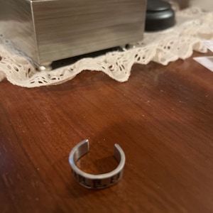 Cowboy Boot Ring - Western Handstamped Metal Ring, Cowgirl, Cowboy ...