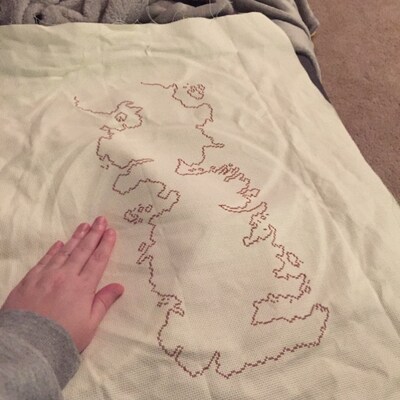 Babel Fish Cross Stitch Pattern Hitchhiker's Guide to the Galaxy - Etsy