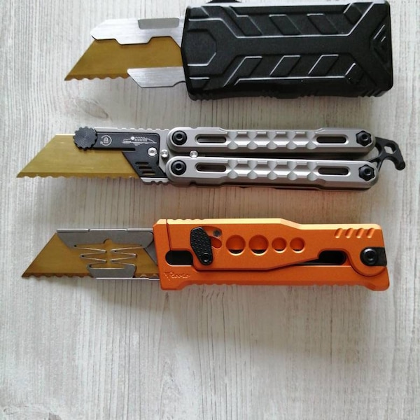 Exceed Designs HYZER Mini Titanium Hatchet (dark Grey BLASTED W/light ...