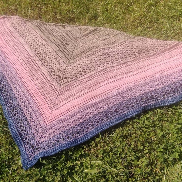 Portia Baby Blanket Crochet Pattern: Vintage Style (digital Download ...