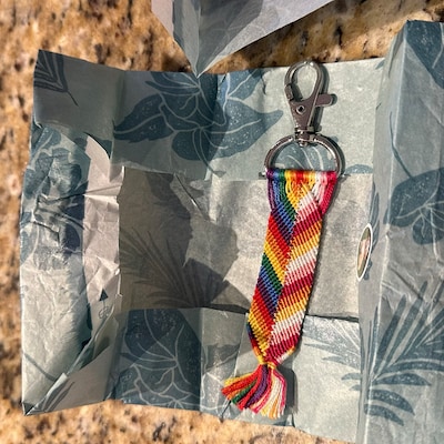 Custom Pride Keychain Any Pride Flag Combination - Etsy