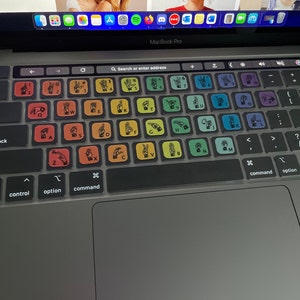 37 ASL Alphabet Keyboard Stickers Sign Language Stickers sign Language ...