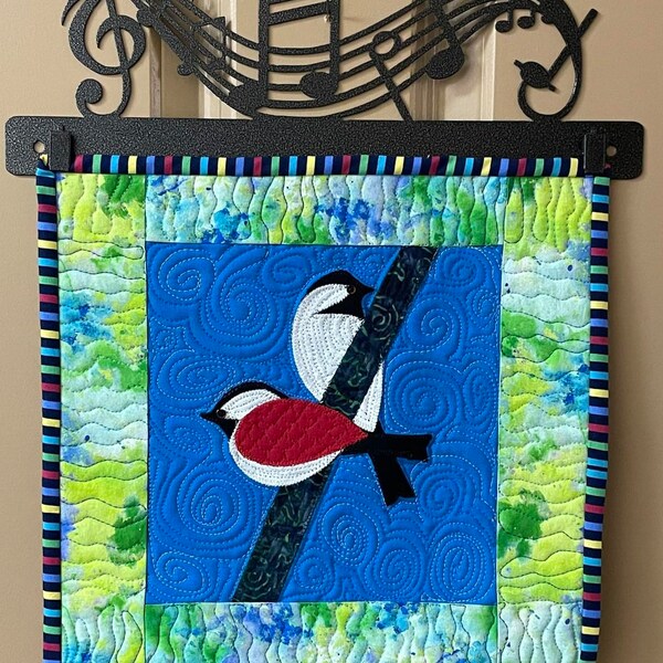 Chickadee - Bird Applique Quilt Pattern - Digital Download - Etsy