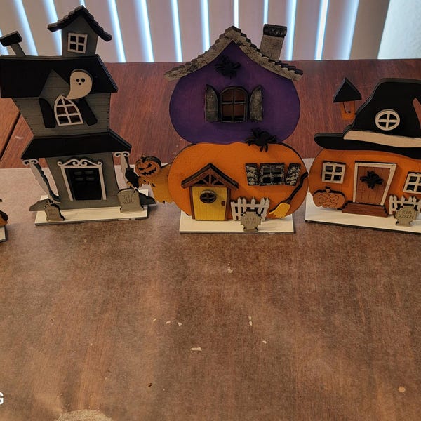 House Ornament Display Sign File SVG, Family Personalized Glowforge ...