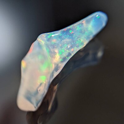 Ethiopian Smooth Welo Fire Polished Opal Rough Jewelry Making 22x6 MM ...
