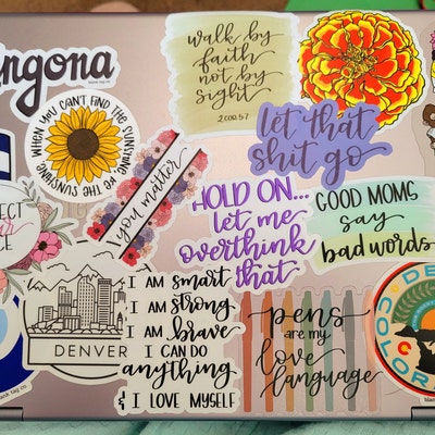 SINGLE STICKER You Matter Motivational Sticker Inspirational Vinyl ...