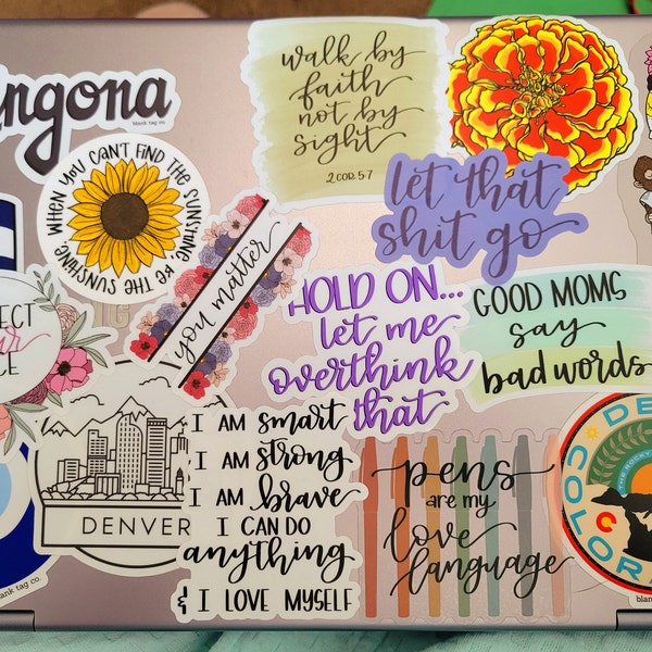 SINGLE STICKER You Matter Motivational Sticker Inspirational Vinyl ...