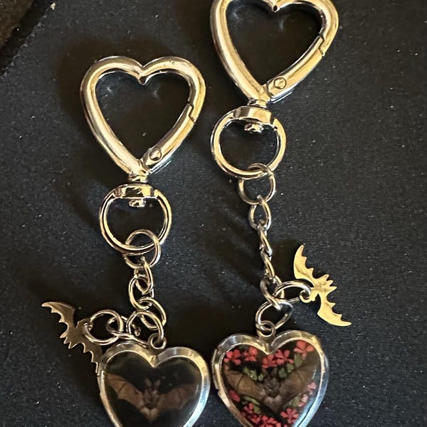 Valentines Bat Locket - Etsy