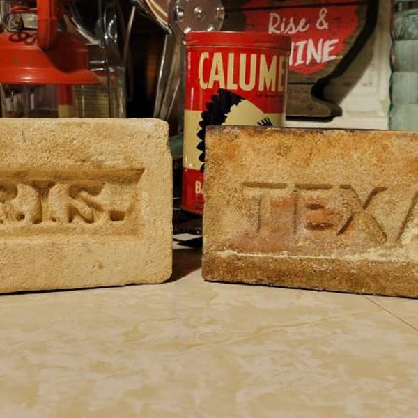 Paris France Brick Vintage Antique Firebrick Block RARE Old Antique ...