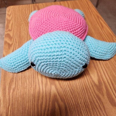 Crochet Jumbo Turtle human Size Pattern PDF Download Extra Large ...