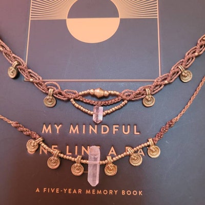 Mia 18K Gold Beaded Pearl Ruby and Zoisite Necklace, Adjustable Gemstone Necklace, Handmade ...