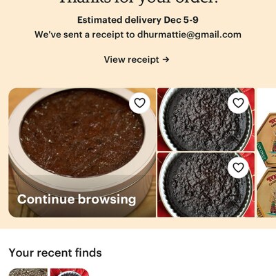 6-inch Dia., 2 Lb. Caribbean Rum Fruit Cake black Cake - Etsy