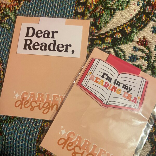 Reading Era Fridge Magnet - Book Cart Accessory, Car Magnet, Bookish ...