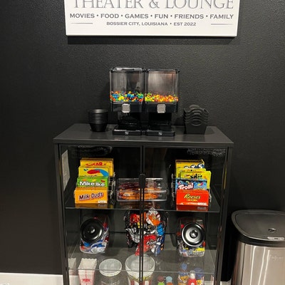 Custom Home Theater Sign, Personalized Home Theater and Lounge Sign ...