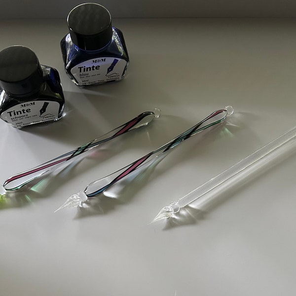 Glass Quill Plain, Moss - Etsy