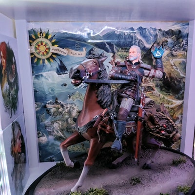 The Witcher 3 World Map, the Northern Realms Gwent Deck Map, Witcher 3 ...