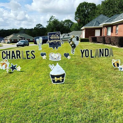 Lawn Sign Rings - Etsy