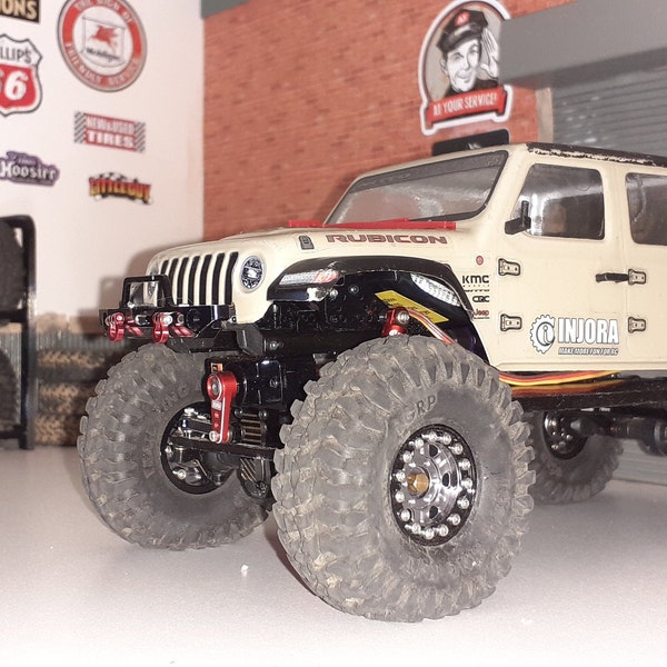 1/10 Scale RC Car / Truck - Scale Garage Sign Vinyl Decal Set - 43 ...