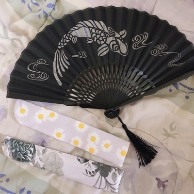 Elegant Green Folding Fan Classic Hand Fan Christmas Gift - Etsy
