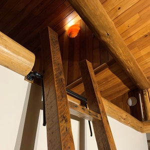 BLACK Ladder Hardware Kit Makes Your Ladder STAND UP - Etsy