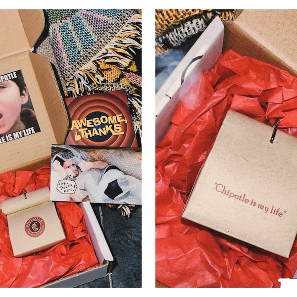 CHIPOTLE Miniature Bag (KEYCHAIN + Magnet + Ornament Options) - Etsy