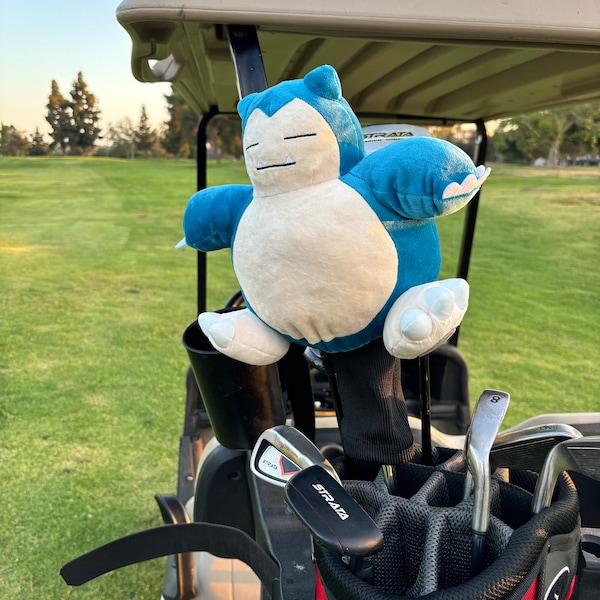 Snorlax Pokemon Driver Golf Head Cover - Etsy