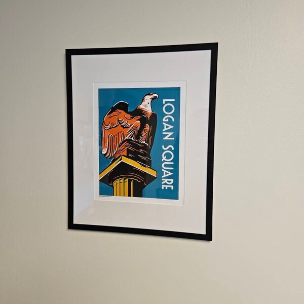 Chicago Poster | Chicago Neighborhood | Chicago City | Chicago Retro ...